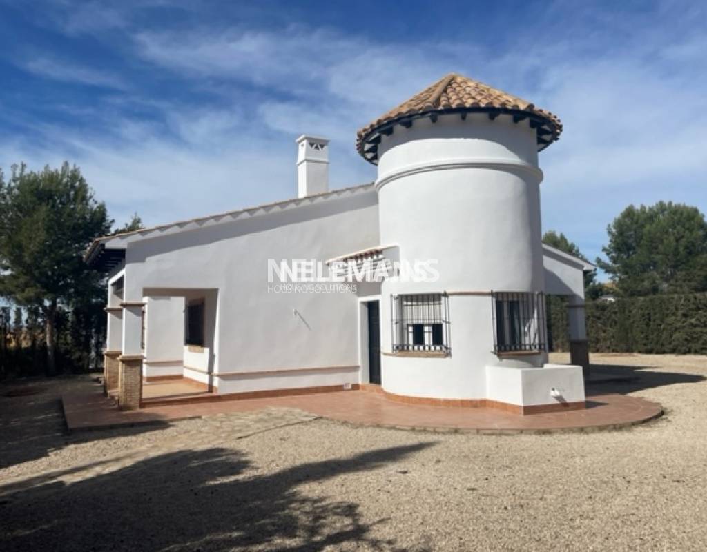 Villa with Mediterranean tower